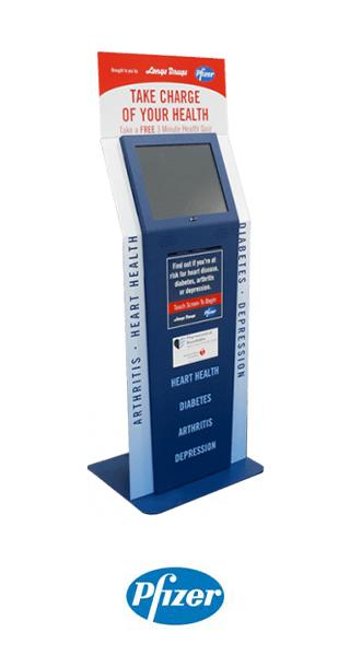 KIOSK Stealth Model: Interactive Self-Service Kiosk